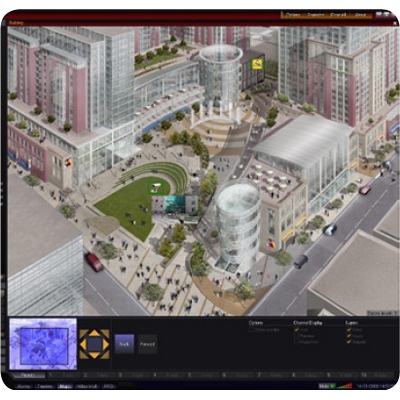 Controlware 2.5D Live Video Maps CCTV software Specifications ...